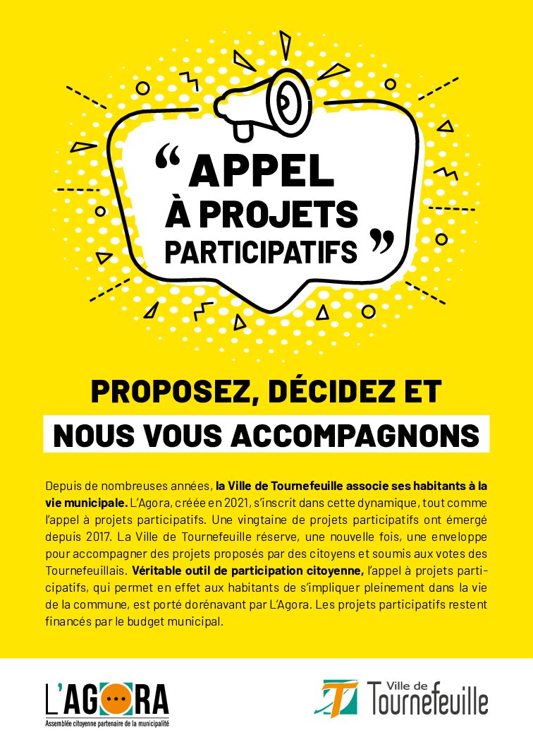 Plaquette de présentation de l'appel à projets - Ville de Tournefeuille